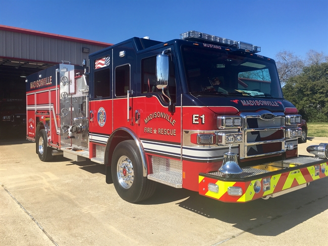 New Fire engine to better protect Madisonville | kagstv.com